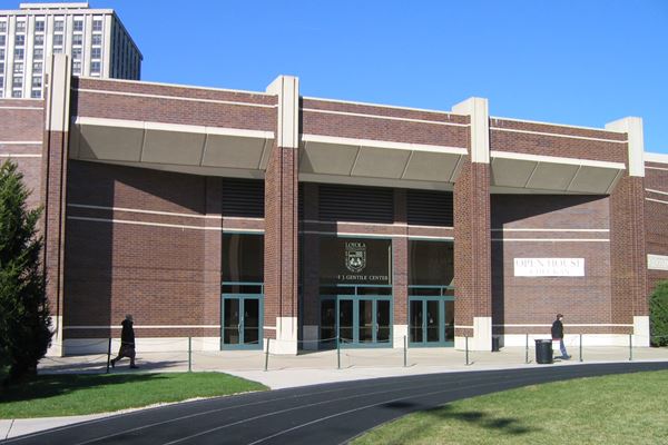 UMass Minutemen at Loyola Chicago Ramblers Basketball Gentile Arena ...