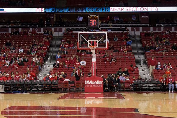 Nebraska Cornhuskers at Wisconsin Badgers Basketball Kohl Center ...